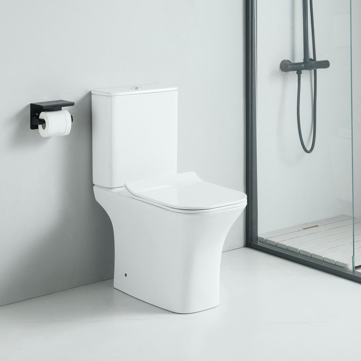 Sanitario WC a terra di stile design LUJA in ceramica – Mondo del Bagno