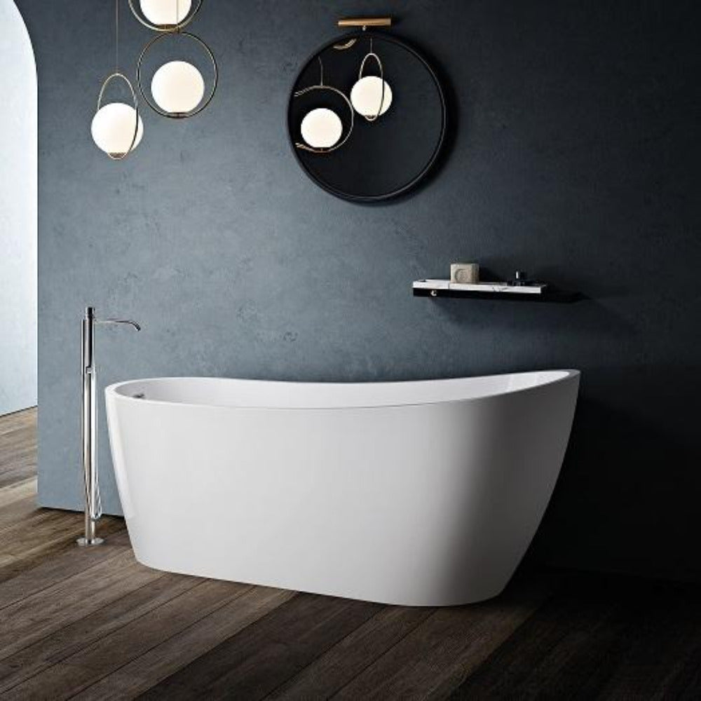 Vasca freestanding ovale SUTTON Bianca – Mondo del Bagno